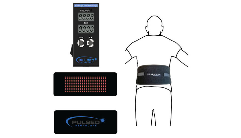 Pulsed Neurocare 2 port controller and one (1) Lumbar/Nerve 440 pad ...